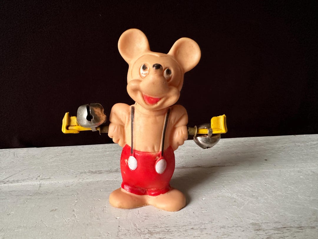 Rare Vintage Mickey Mouse Squeeze Toy WALT DISNEY PRODUCTONS - Etsy
