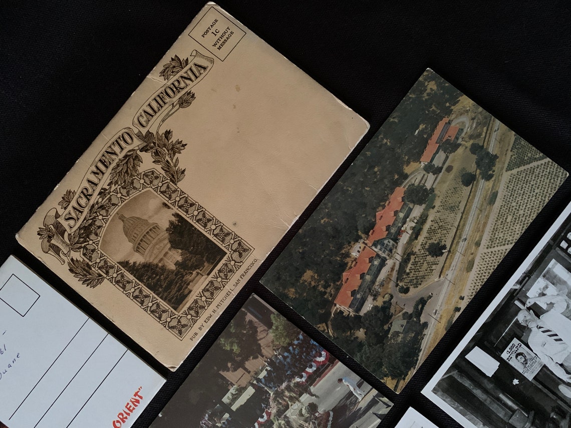 11 Vintage CALIFORNIA Postcards 3 Foldout 4 B&W Photo 1 | Etsy