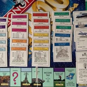 Vintage MONOPOLY 2000 MILLENNIUM Edition by Parker Brothers – Missing ...