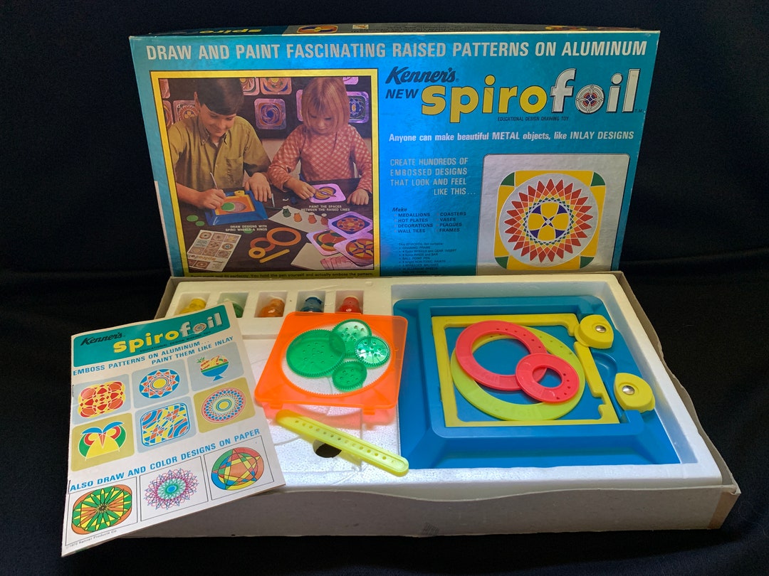 1970 Kenner Spirofoil Art Craft Toy - Etsy
