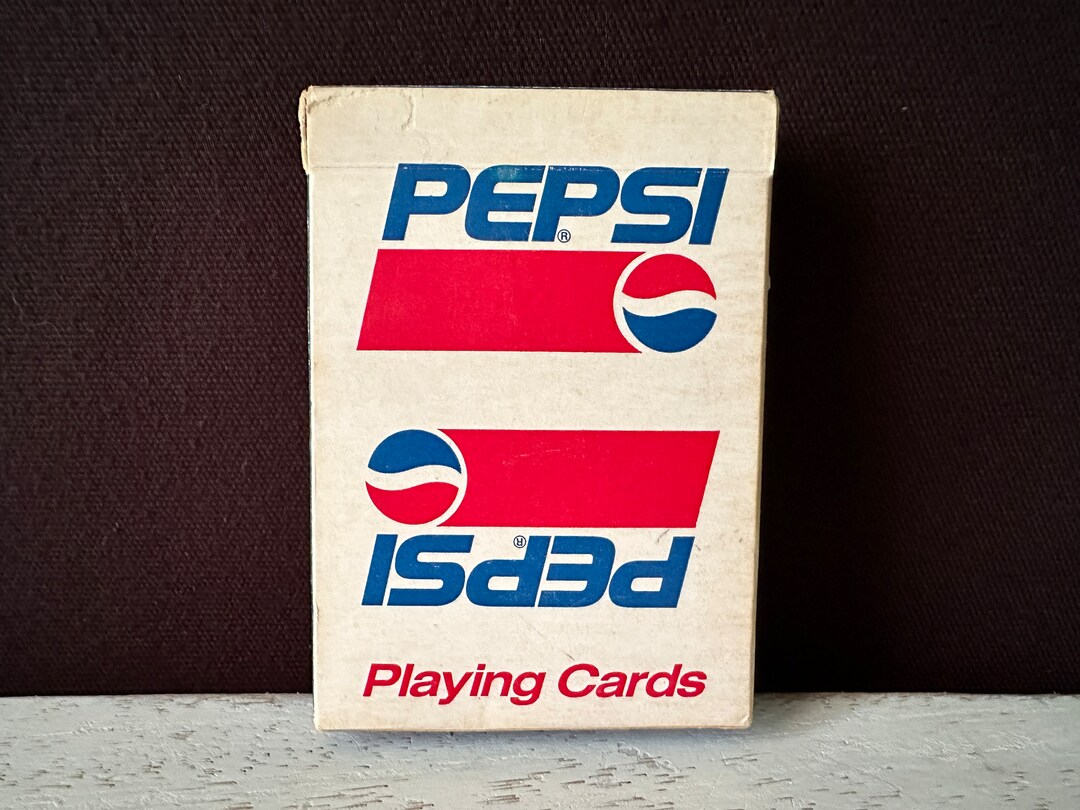 1989 Vintage PEPSI Playing Cards / Full Deck / 52 Cards 2 Jokers - Etsy
