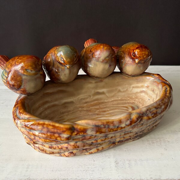 Ceramic Bird Bowl - Etsy
