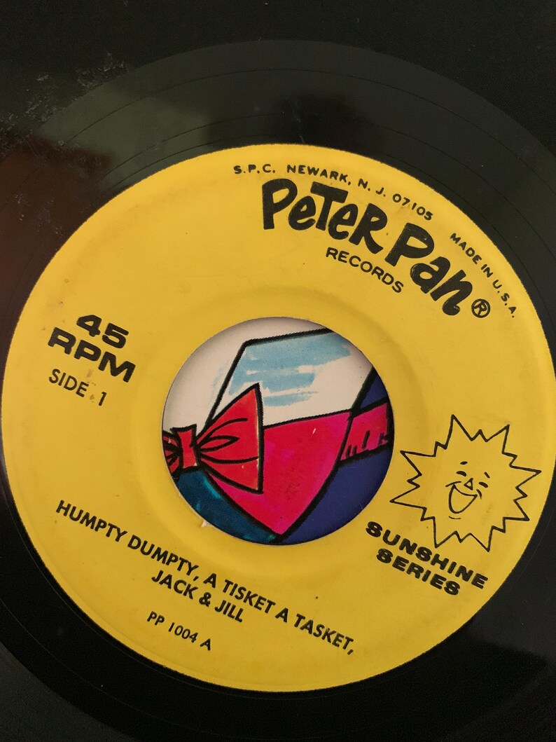 PETER PAN Records “humpty Dumpty” 45 RPM - Etsy