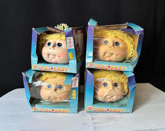 1980s “the Original Doll Baby” Doll Heads – From the Creator of Cabbage ...