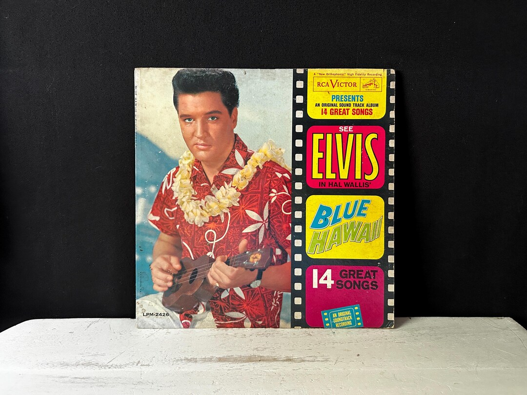 ELVIS PRESLEY – Blue Hawaii 1961 Original Soundtrack Album - Etsy
