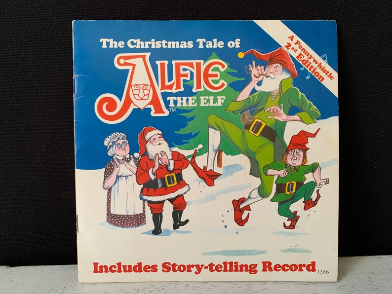 Hard to Find Vintage 7” Children’s Record – “alfie the Elf” With Read ...