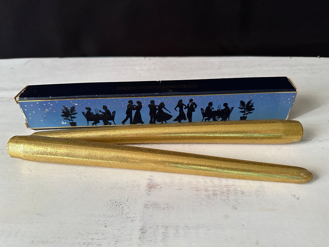 1988 Vintage AVON “night Magic Enchanted Evening” Taper Candles New in ...