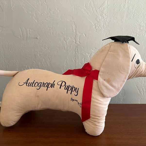 Graduation Autograph Dog - Etsy
