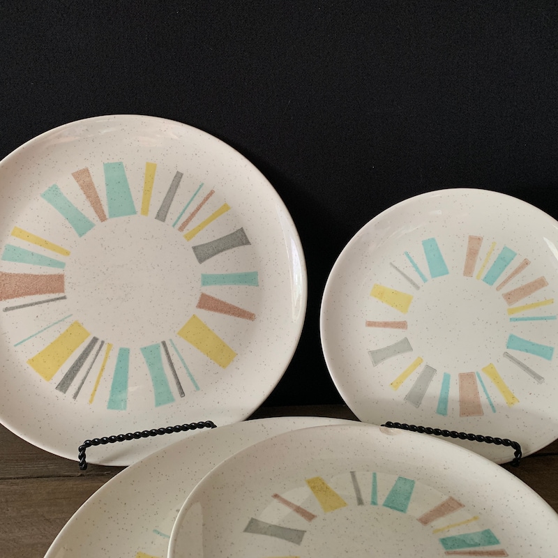 Mid Century Modern Dinnerware - Etsy