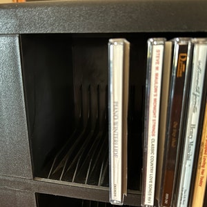 ALPHA 96 CD Storage Spinning Carousel Plastic Rack Black - Etsy