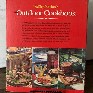 Betty Crocker's New Outdoor Cookbook 1967 First Edition First Printing ...