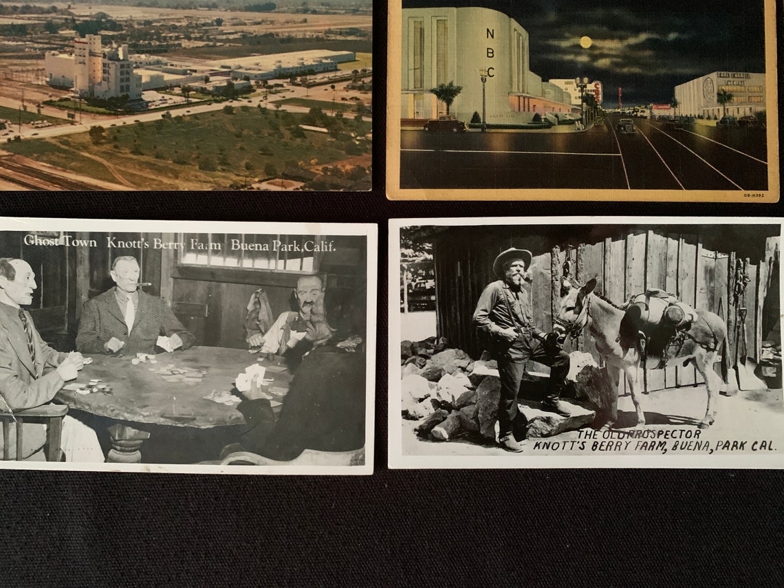 11 Vintage CALIFORNIA Postcards 3 Foldout 4 B&W Photo 1 | Etsy