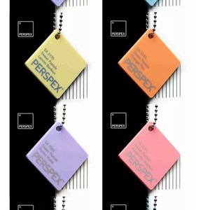 Hand Painted think Pink House Number Perspex Sign. Bevelled Design ...