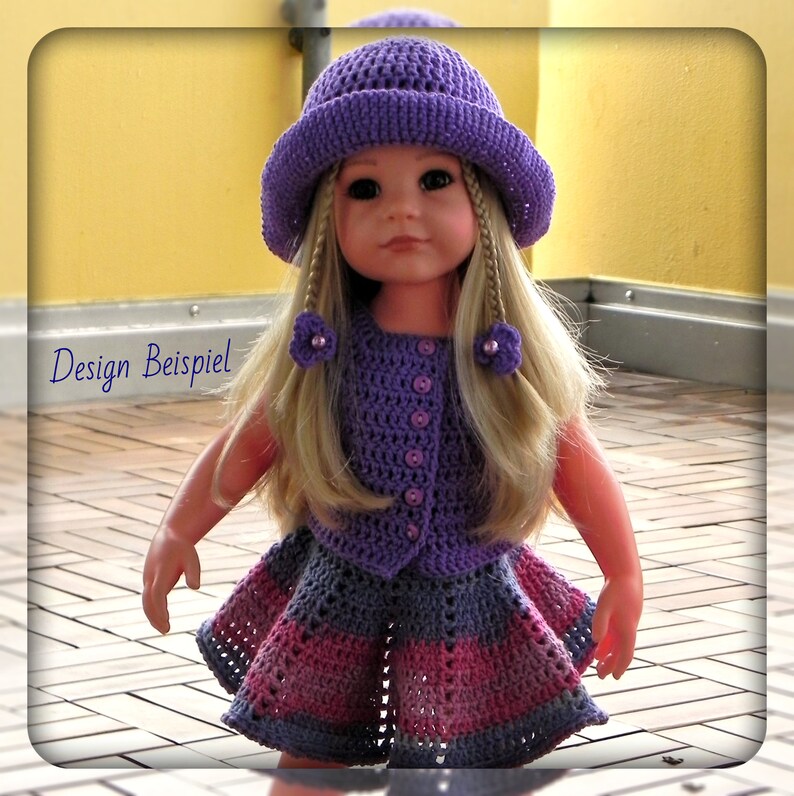 Häkelanleitung Puppenkleidung Für Puppen 45-50 Cm - Etsy Häkelanleitung Puppenkleidung Für Puppen 45-50 Cm - Etsy