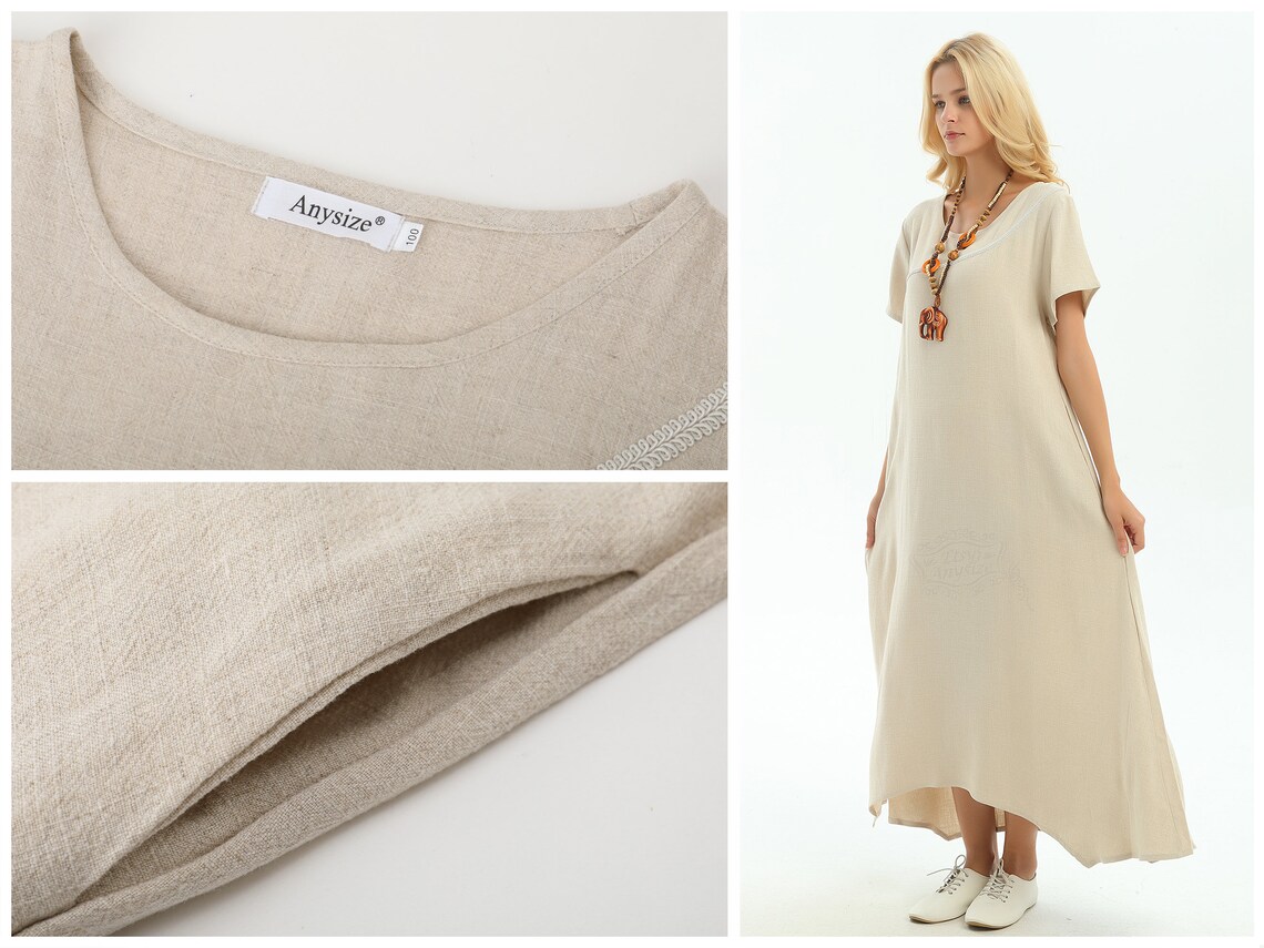 Anysize Side Pockets With Embroidery Lace A-line Trendy Soft - Etsy