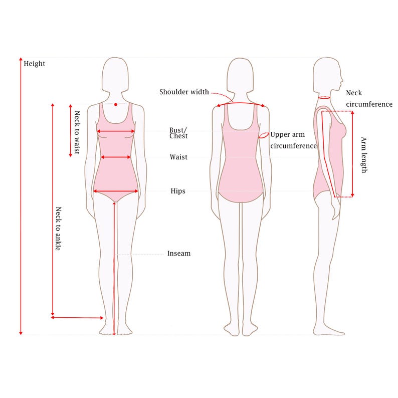 Anysize Custom 100% Linen Dress With Side Pockets Spring Summer V Neck ...