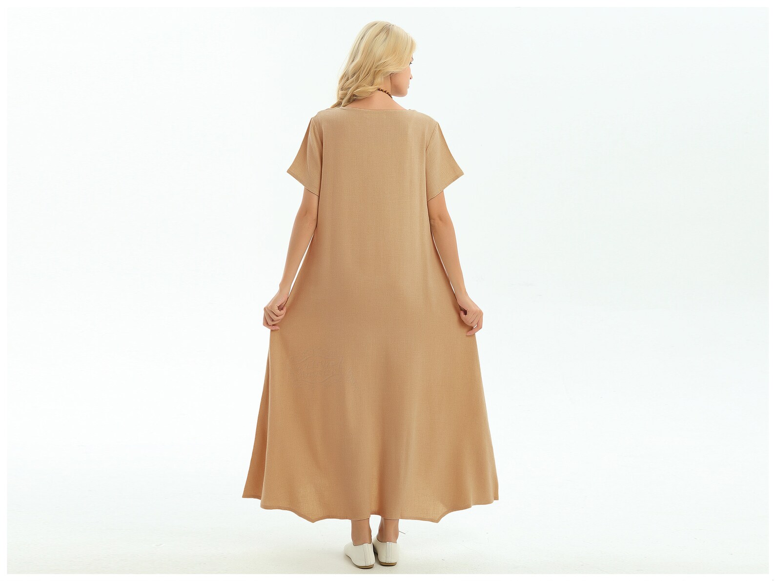 Anysize Side Pockets With Embroidery Lace A-line Trendy Soft | Etsy