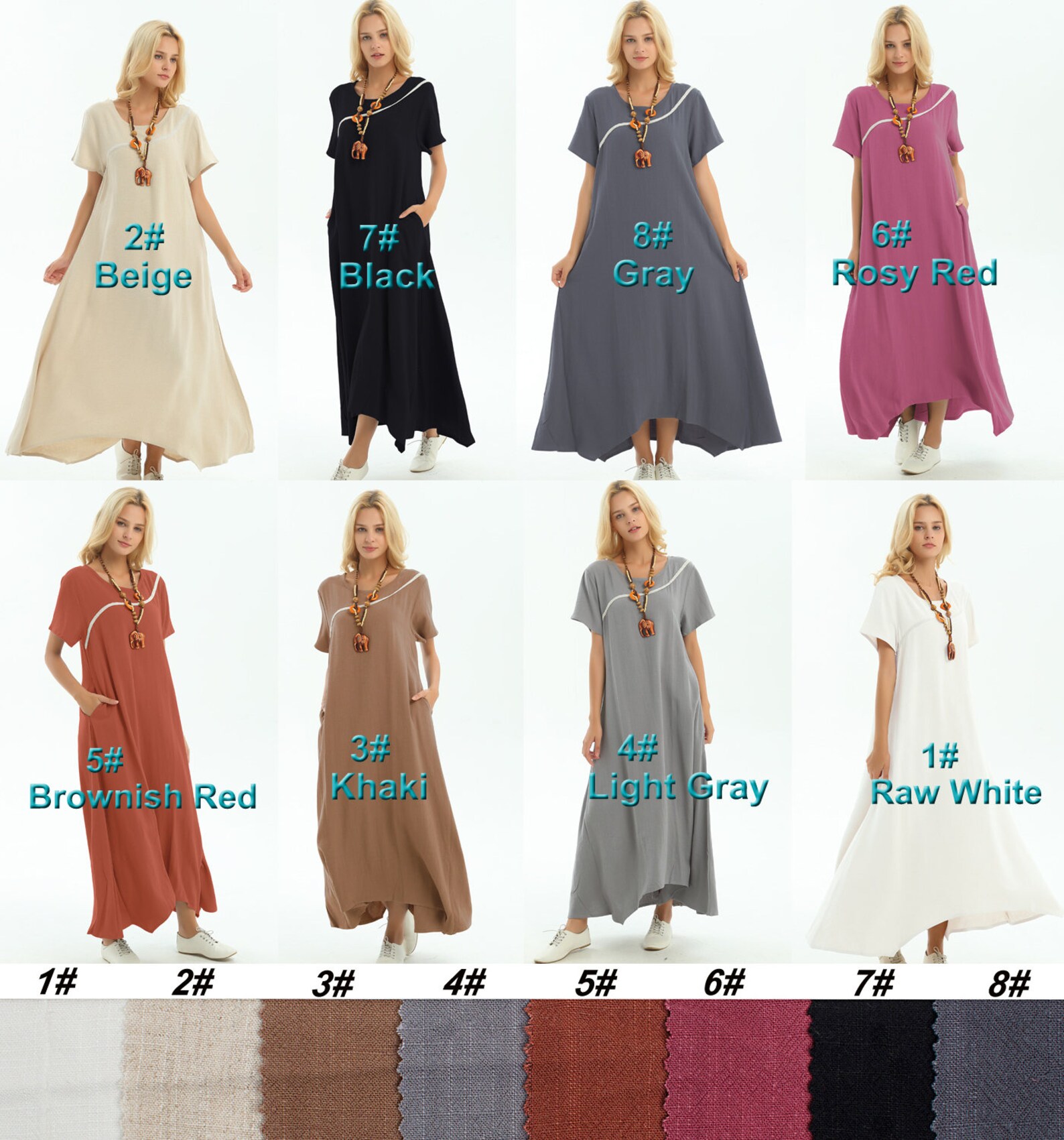 Anysize Side Pockets With Embroidery Lace A-line Trendy Soft - Etsy