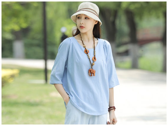 Cotton tops for summer store