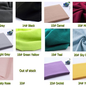 Anysize Concise Style With Side Pockets Soft Linen Dress Cotton Dress ...