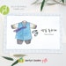 Pastel Hanbok (baji) Birthday Card Template | Korean Dohl Doljanchi ...