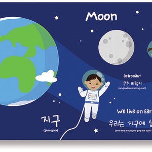 The Solar System Bilingual Board Book | Educational Polyglot Gift ...