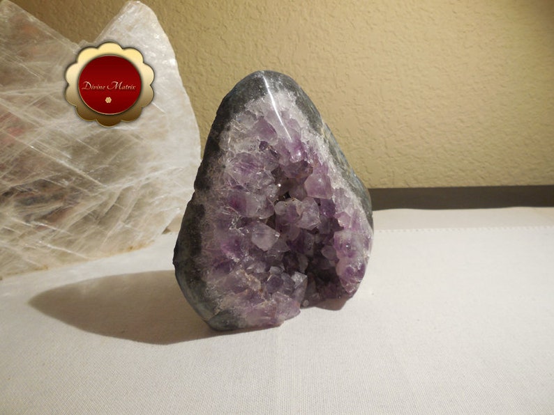 Amethyst Geode Amethyst Crystal Cluster Small Amethyst | Etsy