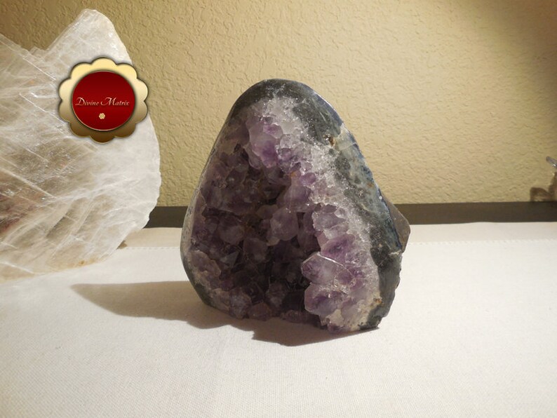 Amethyst Geode Amethyst Crystal Cluster Small Amethyst | Etsy