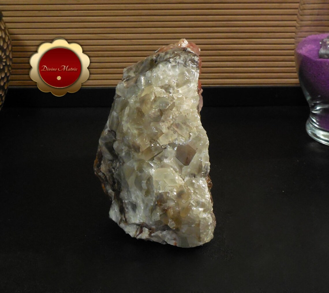 4 LB Large Red Calcite Banded Calcite Raw Tri Color Calcite | Etsy