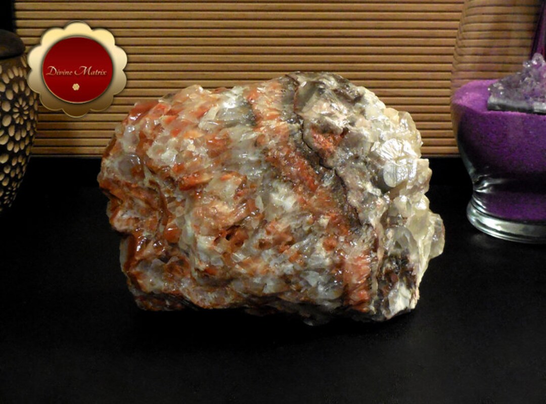 4 LB Large Red Calcite Banded Calcite Raw Tri Color Calcite - Etsy