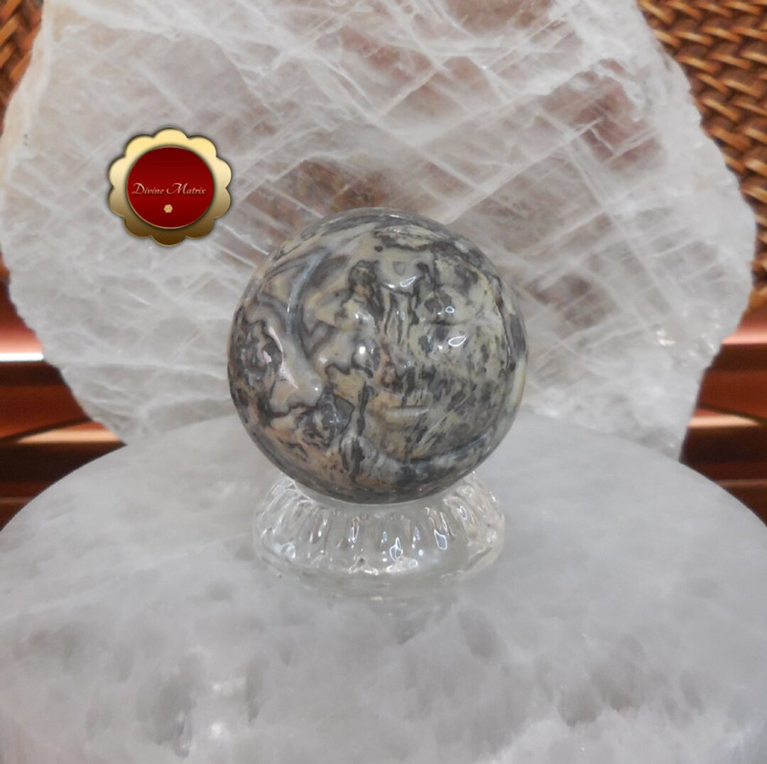 Picasso Sun and Moon Sphere, Carved Moon Face Sphere, Carved Picasso ...