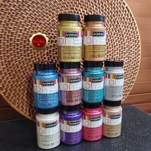 DIY Now Rapide Metallic Acrylic Paint Artminds, Galactic, Splash, First ...