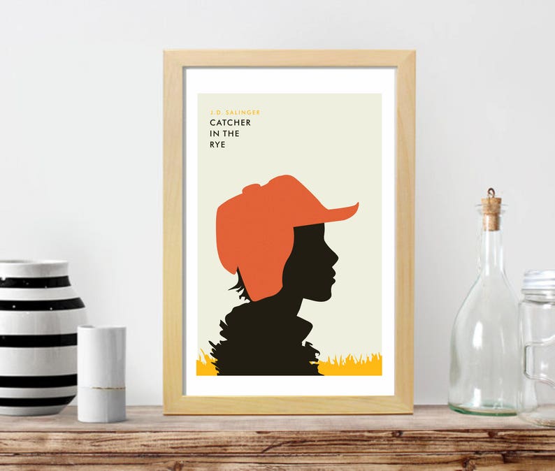 Catcher in the Rye Poster - Etsy