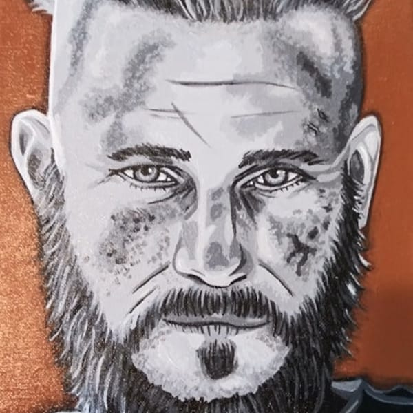 Ragnar Lothbrok Painting - Etsy