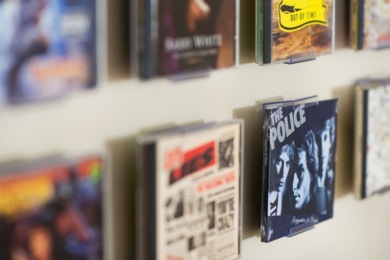 CDMount™ CD License plate and 8 Track Wall Frame Display & | Etsy