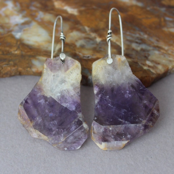 Rustic Earrings - Etsy