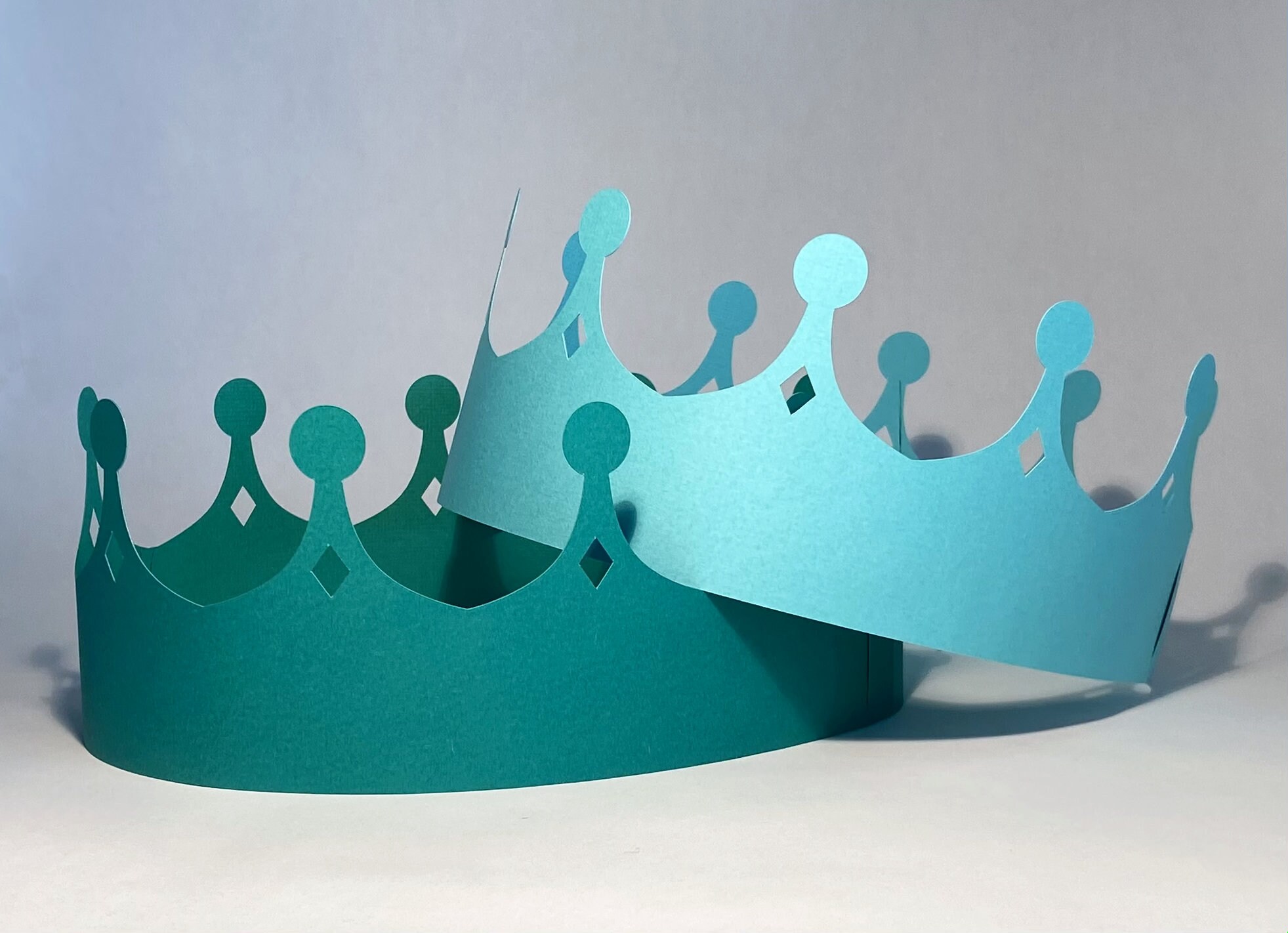 Seven 3D Paper Crowns and Tiaras SVG Cutting File Bundle Cricut and ...