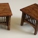 Stickley Style End Tables - 2 per Kit - Quarter Inch Scale - Etsy