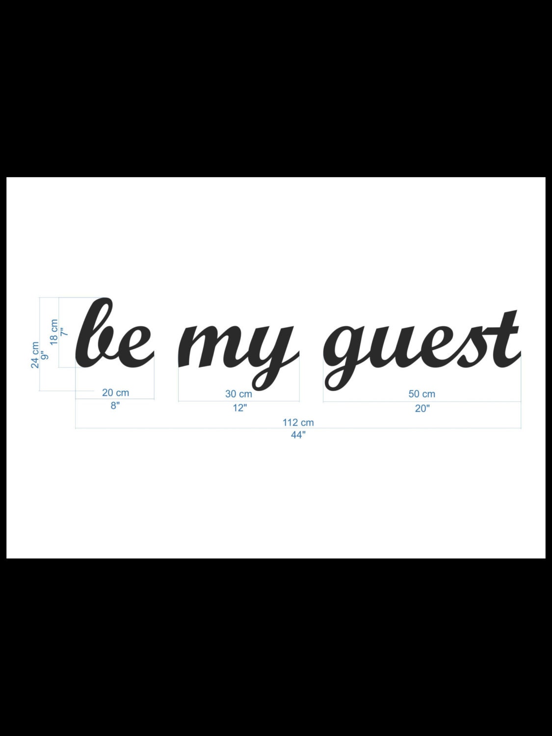 Guest Room Sign be Our Guest / be My | Etsy