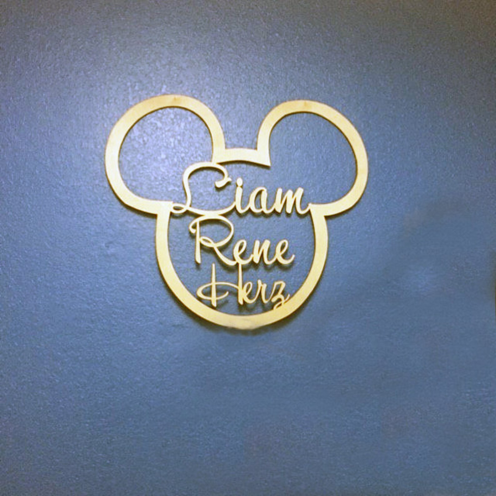 Backdrop Birthday Sign Wooden Name Sign Mickey Mouse Sign | Etsy