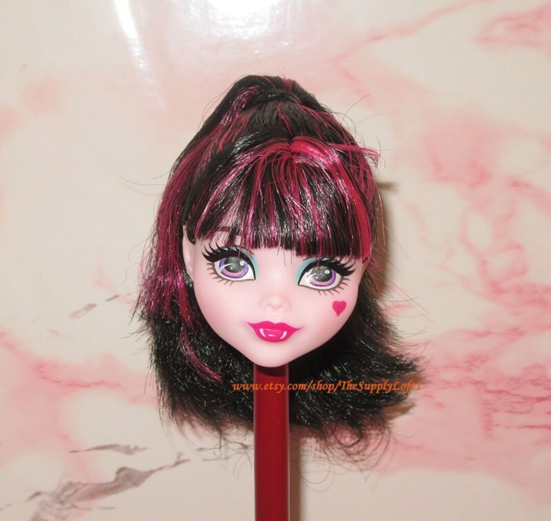 New Monster High Draculaura Doll Head From Ghoul to Bat for ...