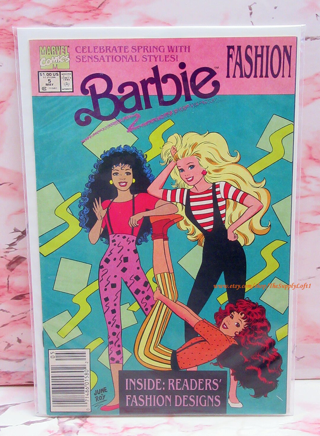 Vintage New Barbie Fashion Comic Mattel Marvel Comic 5 May Issue New in ...