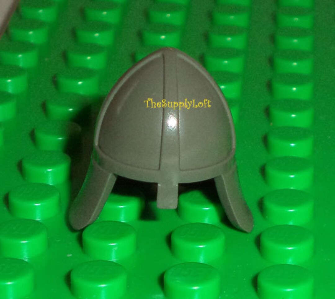 Vintage Lego Gray Nose Guard Helmet Head Gear From 1987 Lego ...