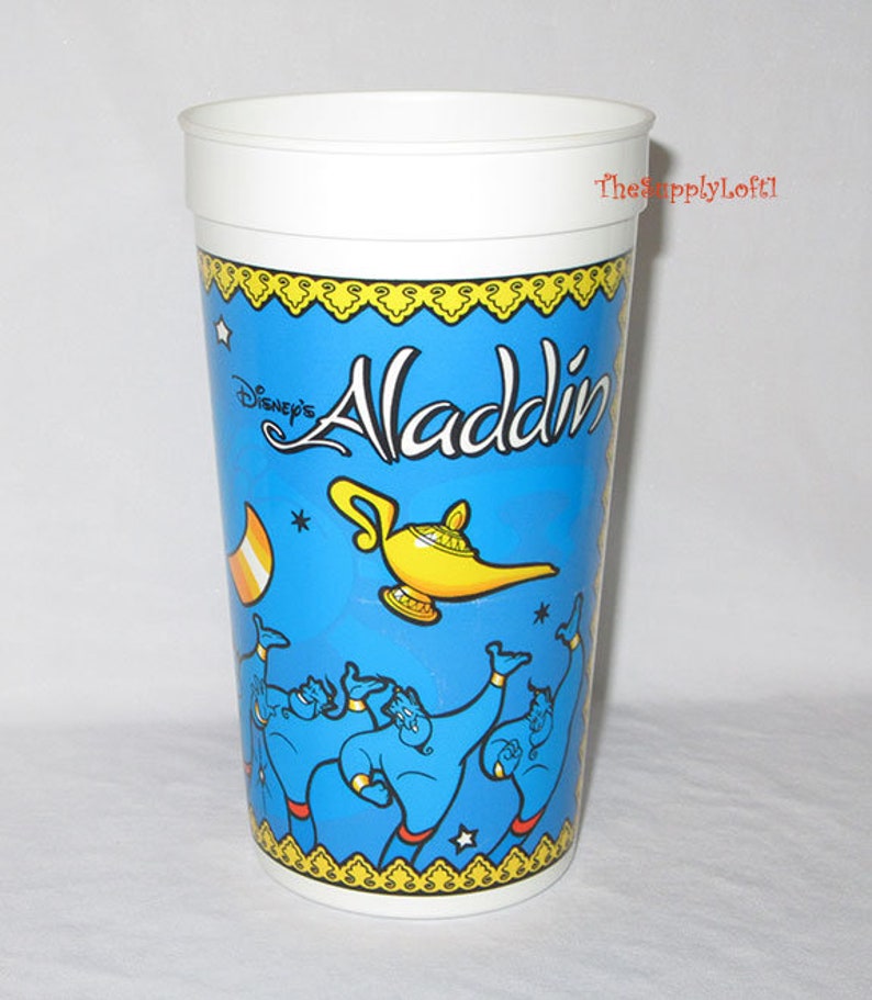 Vintage New Disney Aladdin Burger King Cups Choose Between 4 - Etsy