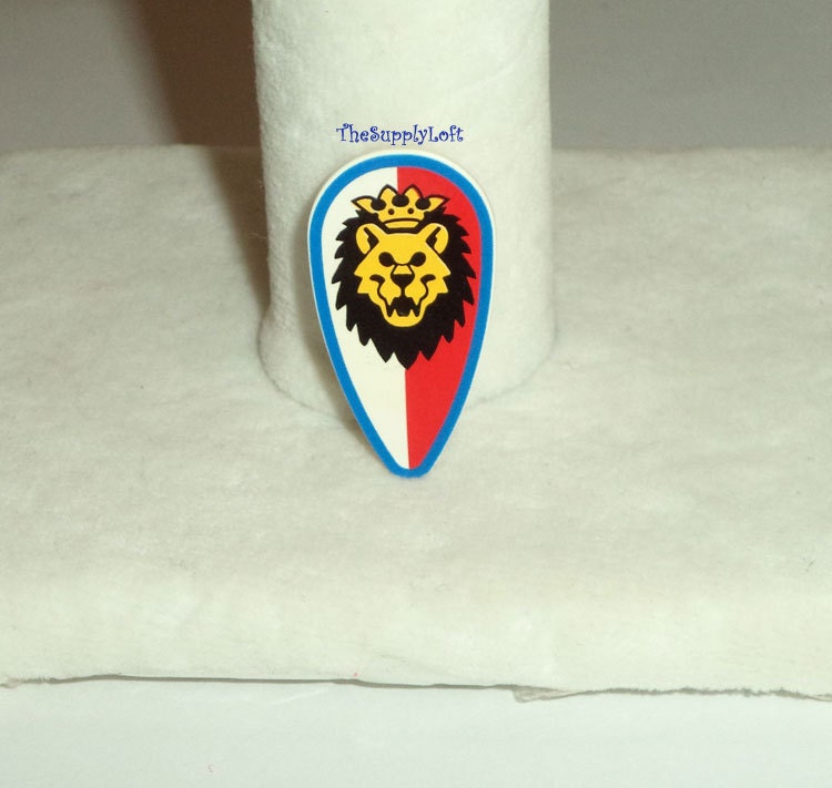 Vintage Lego Royal Knights White Lion Shield 1995 Mini-figures - Etsy ...