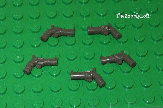 Vintage 5 Lego Pistol Small Revolver From Western Minifigures | Etsy