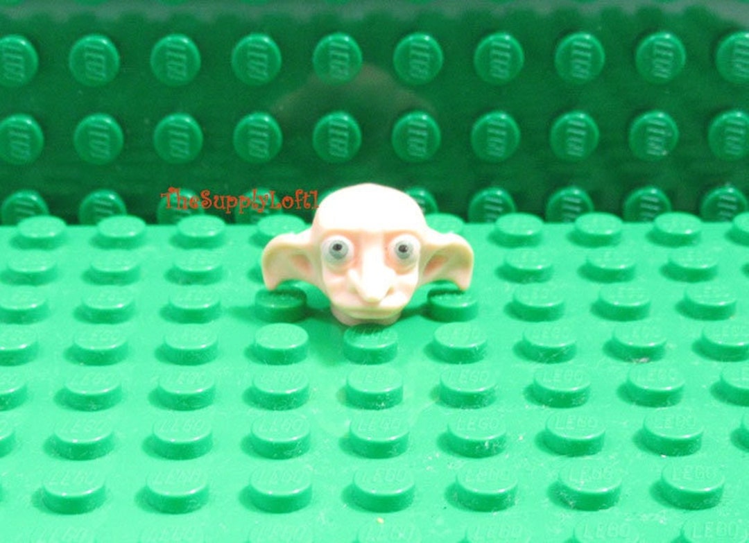 Vintage New Lego Dobby Minifigure Head From Lego Harry Potter ...