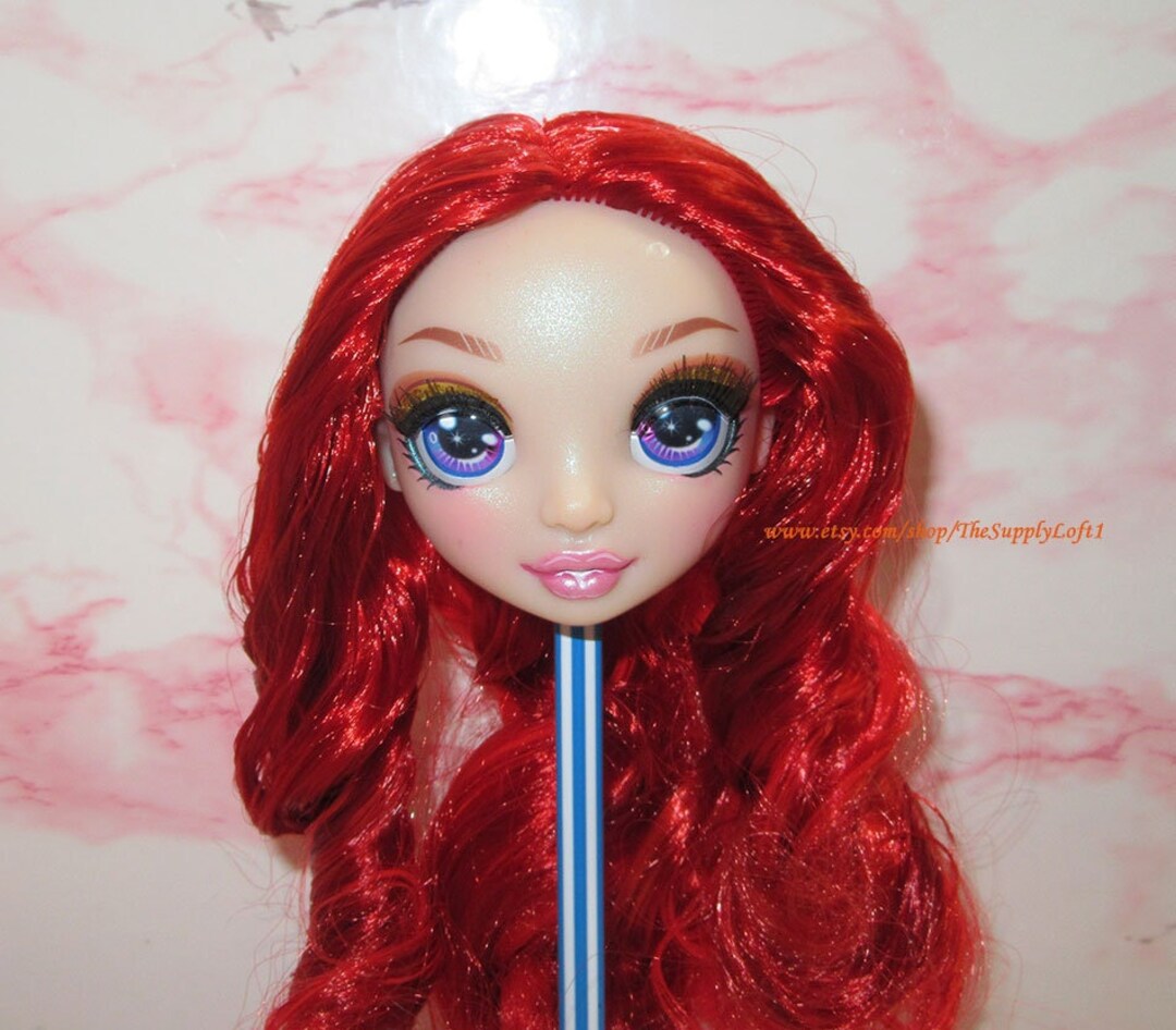 New Rainbow High Ruby Anderson Doll Head for Customization - Etsy