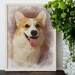 Custom Pet Portrait, Digital Watercolor of Your Pet, Painting of Your ...