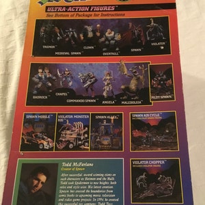 1995 Todd Mcfarlane Badrock Spawn Deluxe Edition Ultra Action Figure ...